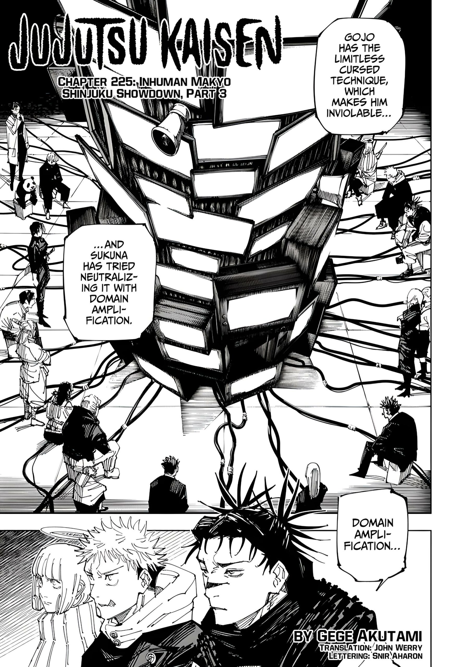 Jujutsu Kaisen Chapter 225 Recap: Sukuna’s Domain Amplification Breaks ...