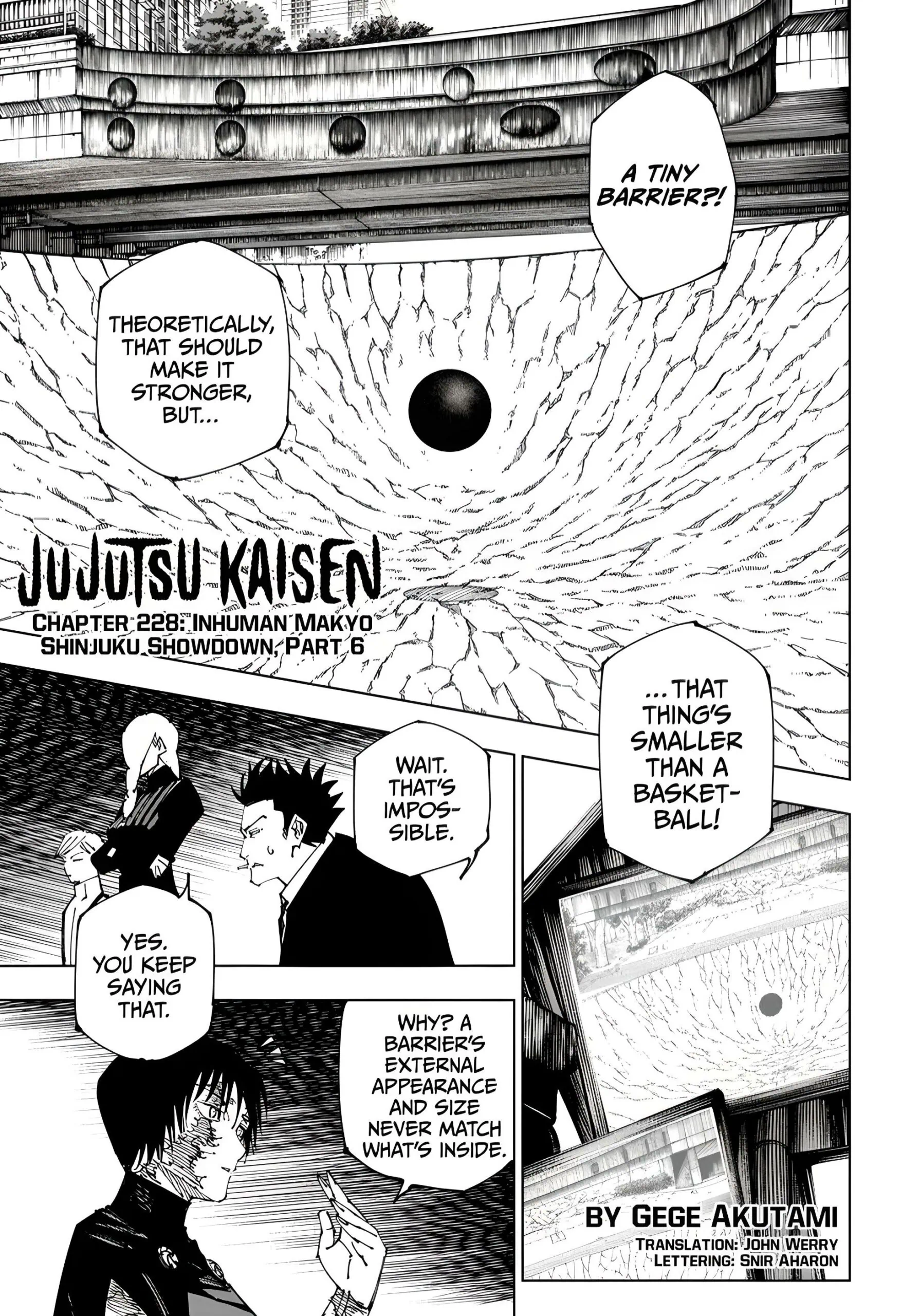 Jujutsu Kaisen Chapter 228 Recap: Domains Collapse & Raw Showdown ...