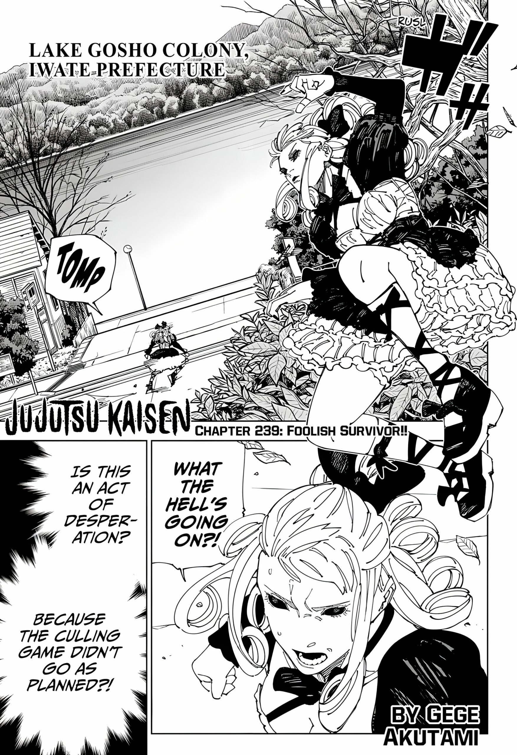 Jujutsu Kaisen Chapter 239 Recap: Kenjaku’s Plan & New Conflict with Takaba