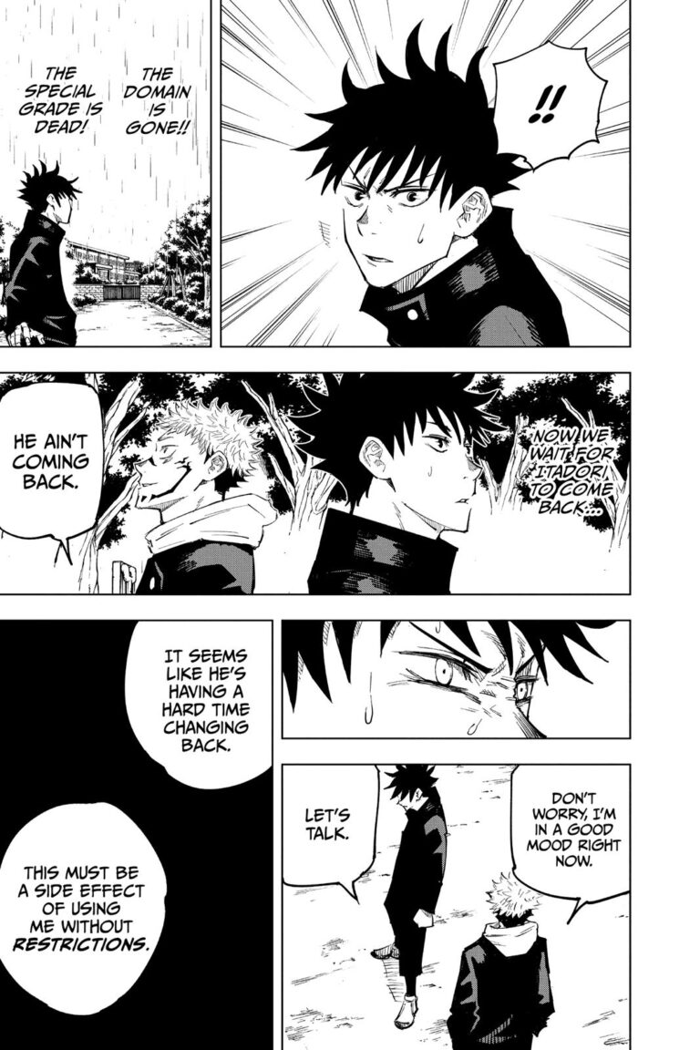 Jujutsu Kaisen Chapter 8: Sukuna Takes Over Yuji’s Body & Targets Megumi