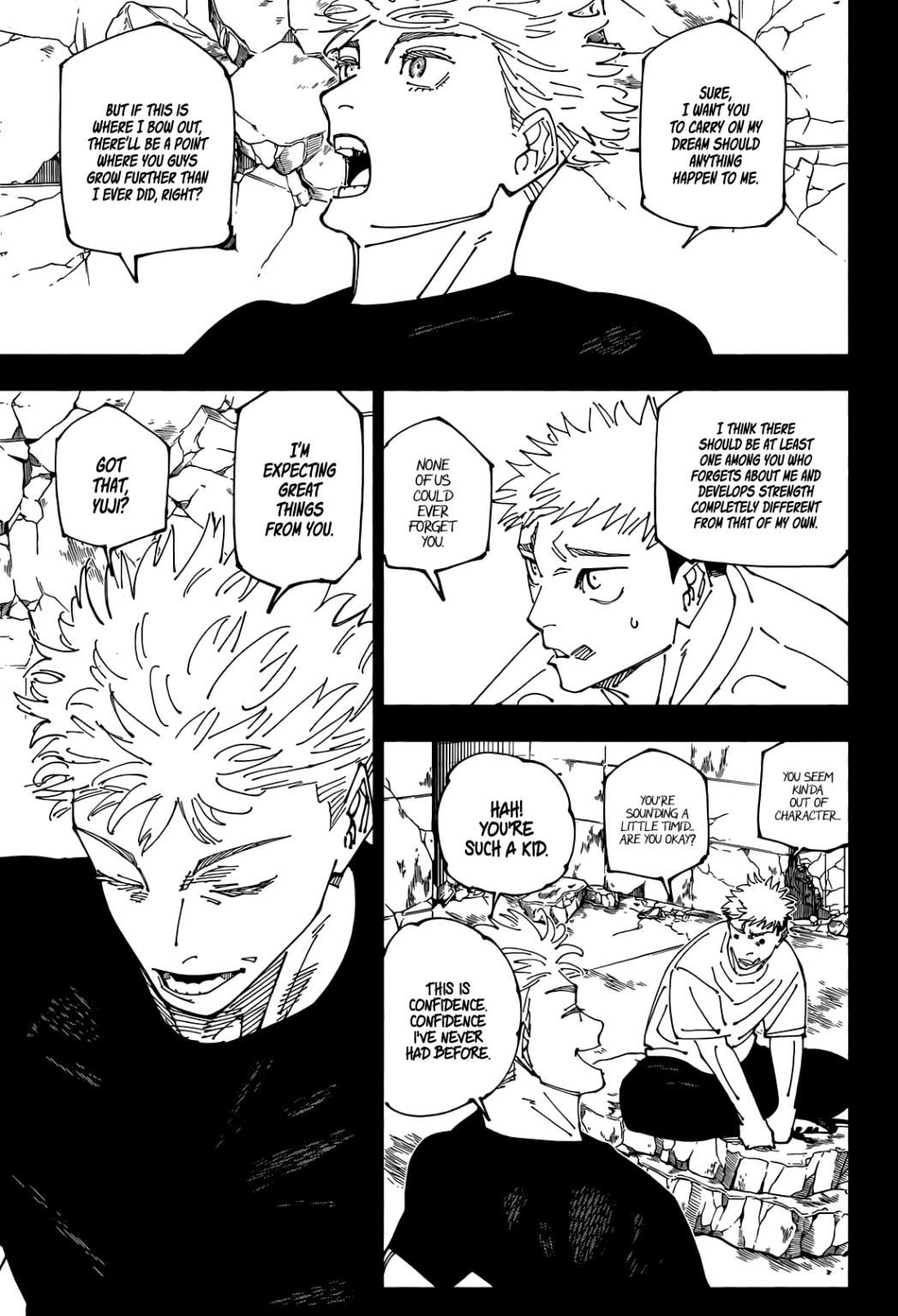 Jujutsu Kaisen Chapter 271: Domain Clash & Yuji and Yuta’s Fight ...