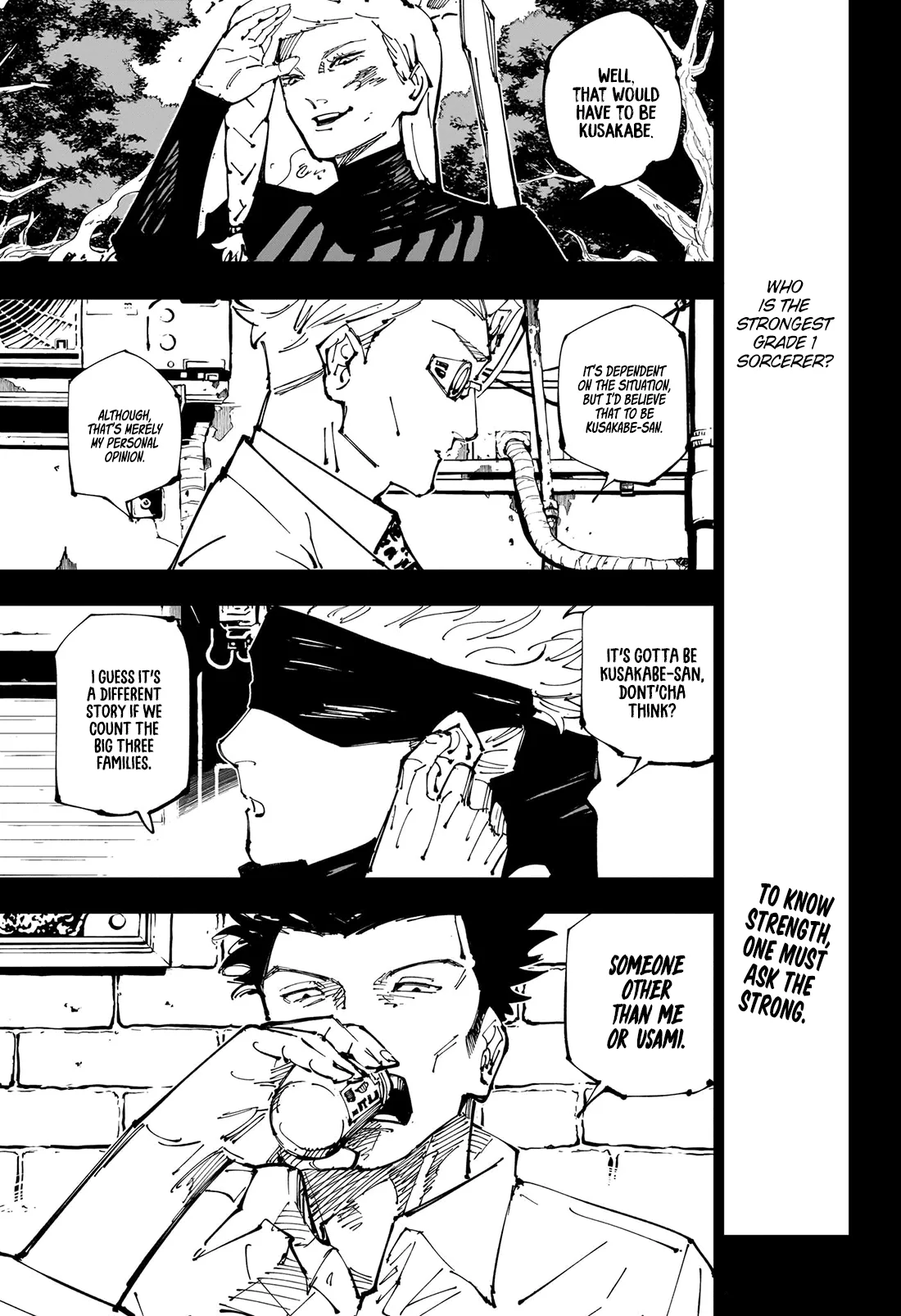 Jujutsu Kaisen Chapter 253: Maki Battles Sukuna as Kusakabe Joins the Fight