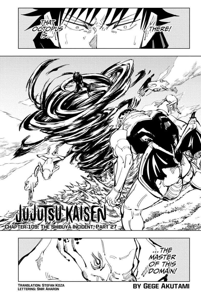 Jujutsu Kaisen Chapter 109: Maki and Megumi Clash with Dagon Inside His ...