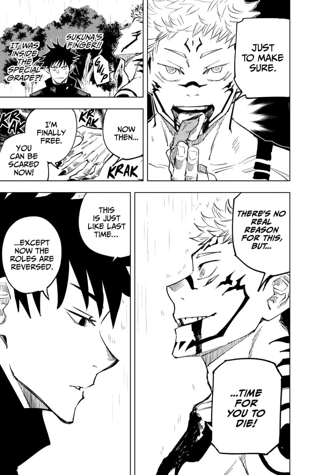 Jujutsu Kaisen Chapter 8: Sukuna Takes Over Yuji’s Body & Targets Megumi