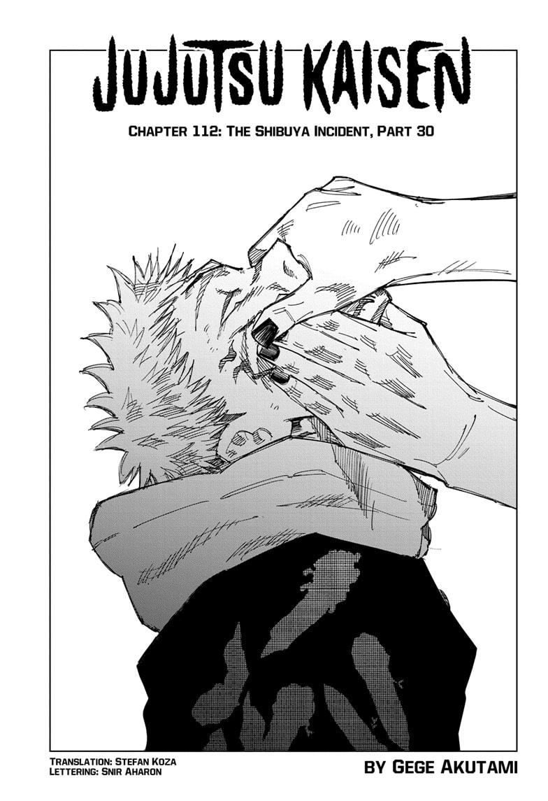 Jujutsu Kaisen Chapter 112: Sukuna Awakens as Jogo Completes His Task