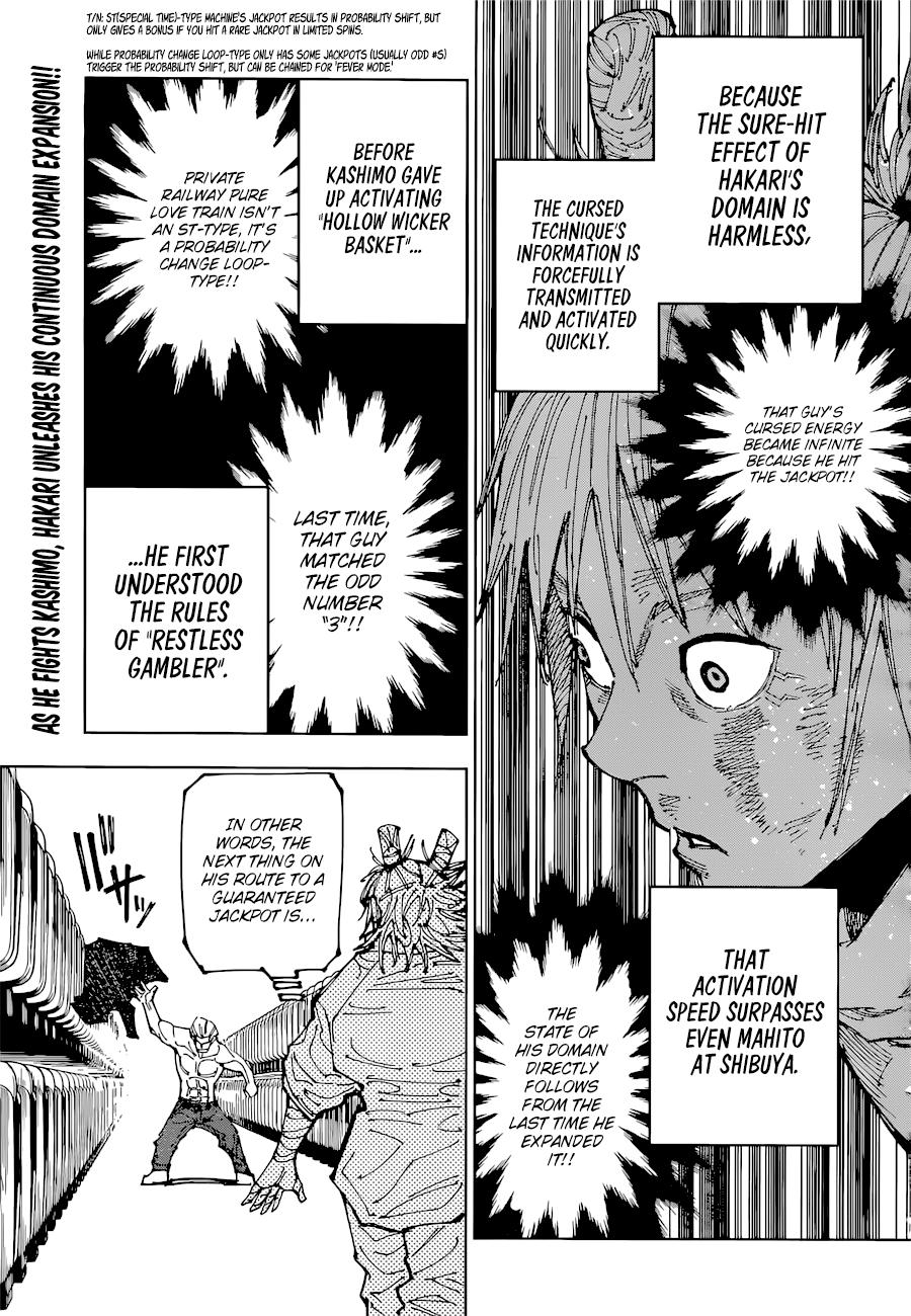 Jujutsu Kaisen Chapter 187 Recap: Kashimo’s Strategy & Hakari’s ...