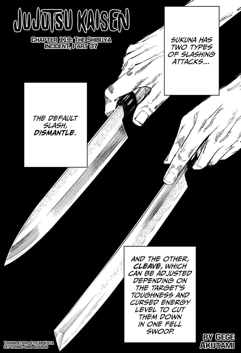 Jujutsu Kaisen Chapter 119: Sukuna’s Malevolent Shrine Unleashes Mass ...
