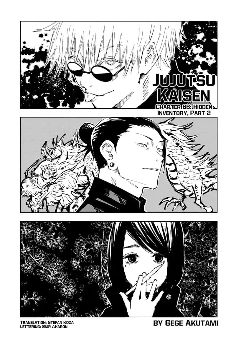 Jujutsu Kaisen Chapter 66: Gojo and Geto’s Mission to Protect the Star ...