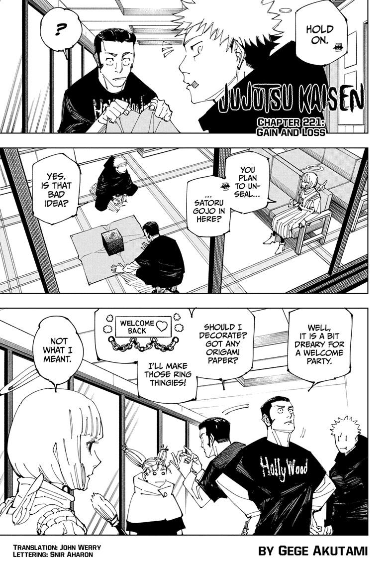 Jujutsu Kaisen Chapter 221 Recap: Gojo’s Return & Confrontation with ...