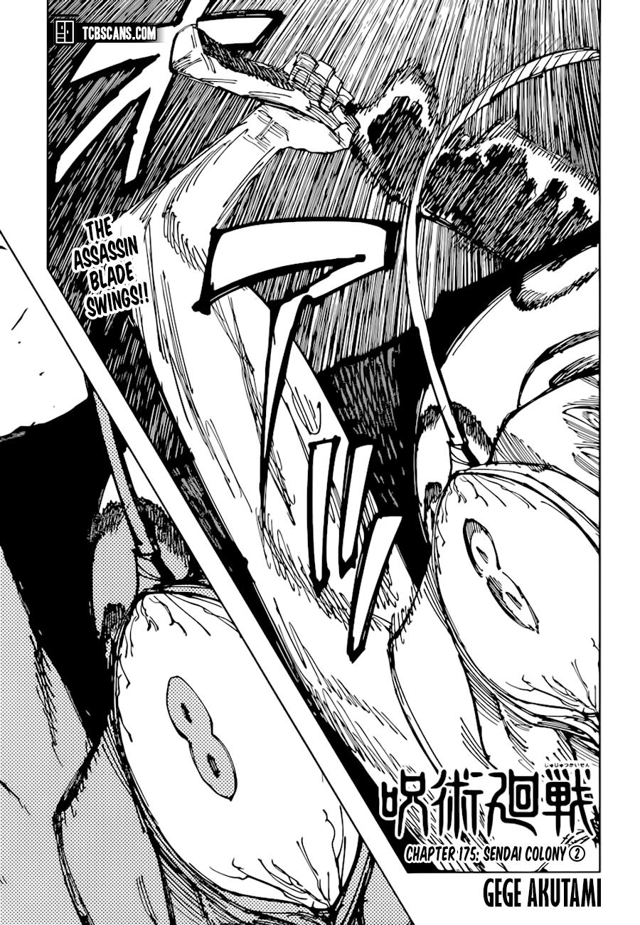 Jujutsu Kaisen Chapter 175: Yuta Defeats Kurourushi with a Deadly Surprise
